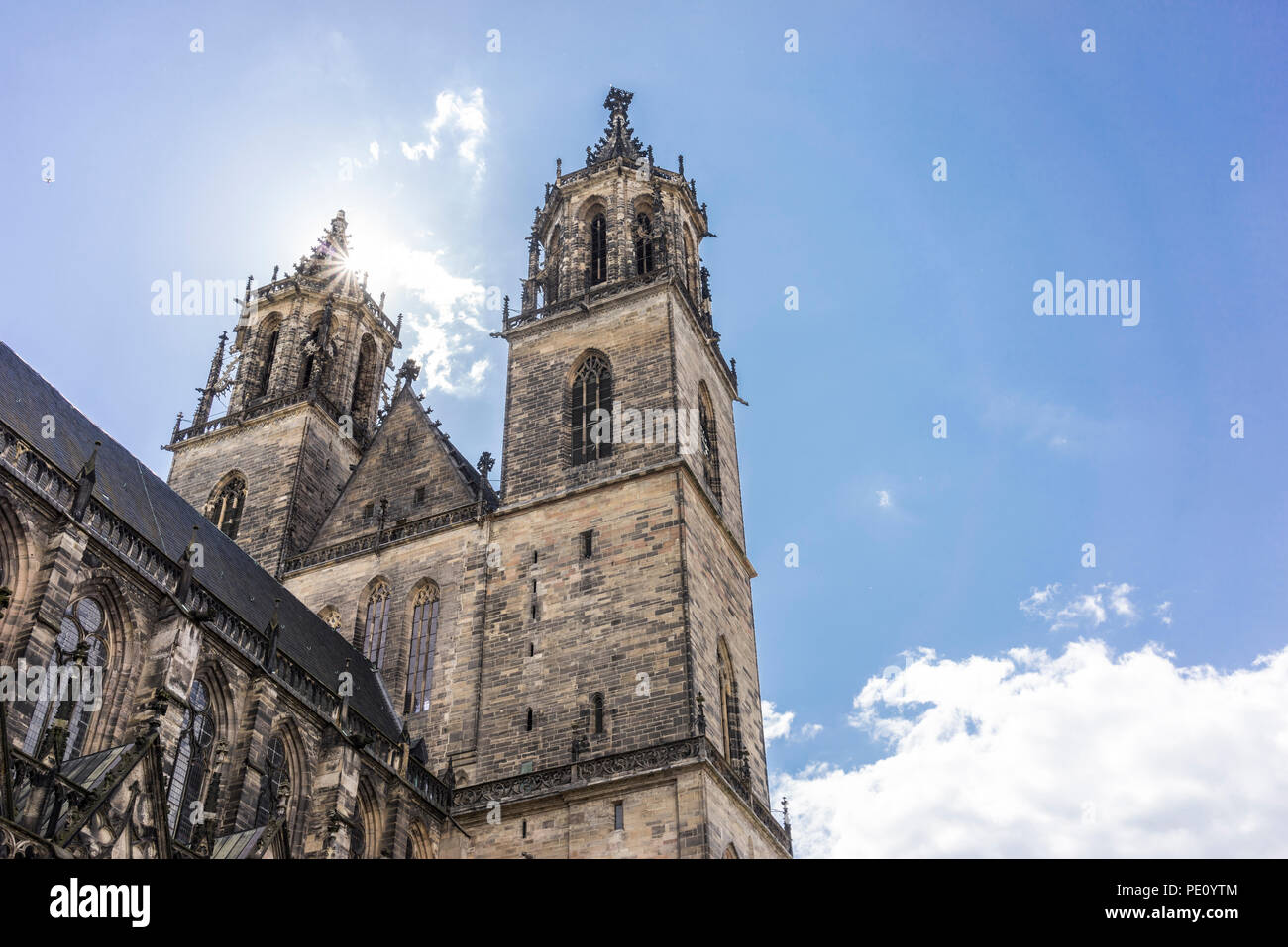 The Cathedral of Magdeburg, Germany Stock Photo - Alamy