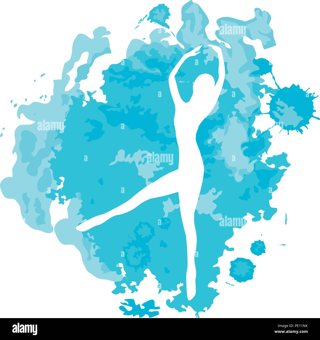 beautiful ballet dancer, ballerina Stock Vector Image & Art - Alamy