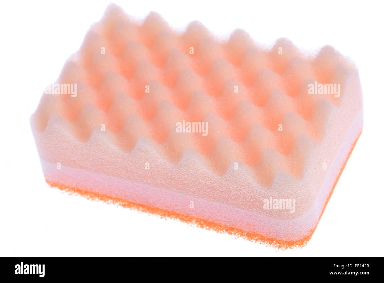 Sponge isolated on white background Stock Photo - Alamy