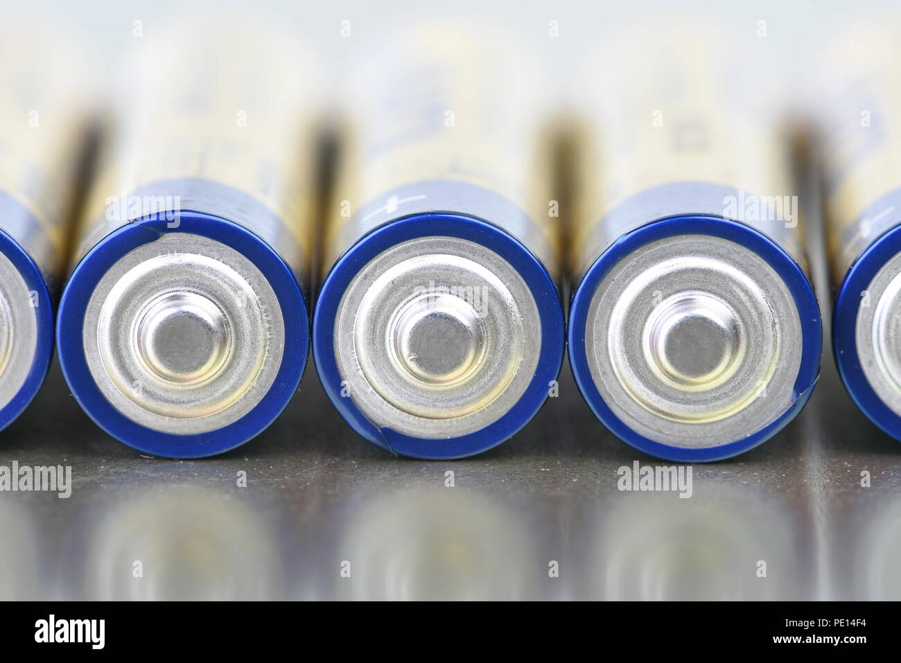 Closeup of alkaline battery AAA size Stock Photo - Alamy