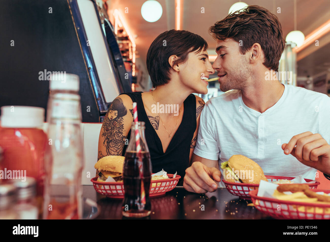 French fry man hi-res stock photography and images - Alamy