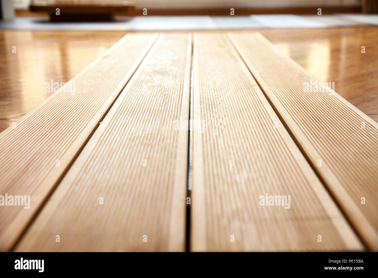Wood decking seamless hi-res stock photography and images - Alamy