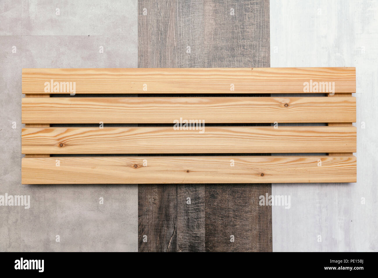 Garden Patio Timber Decking Construction High Resolution Stock ...