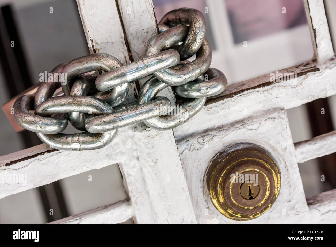 Safety chain hi-res stock photography and images - Alamy
