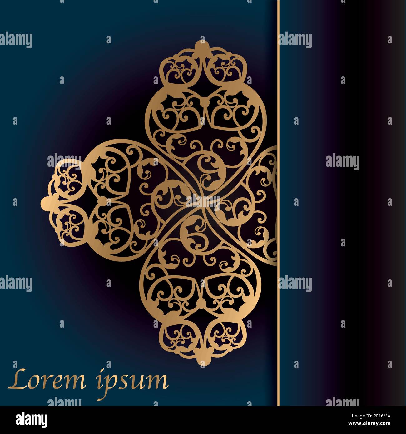 Royal vintage wedding Stock Vector Images - Alamy