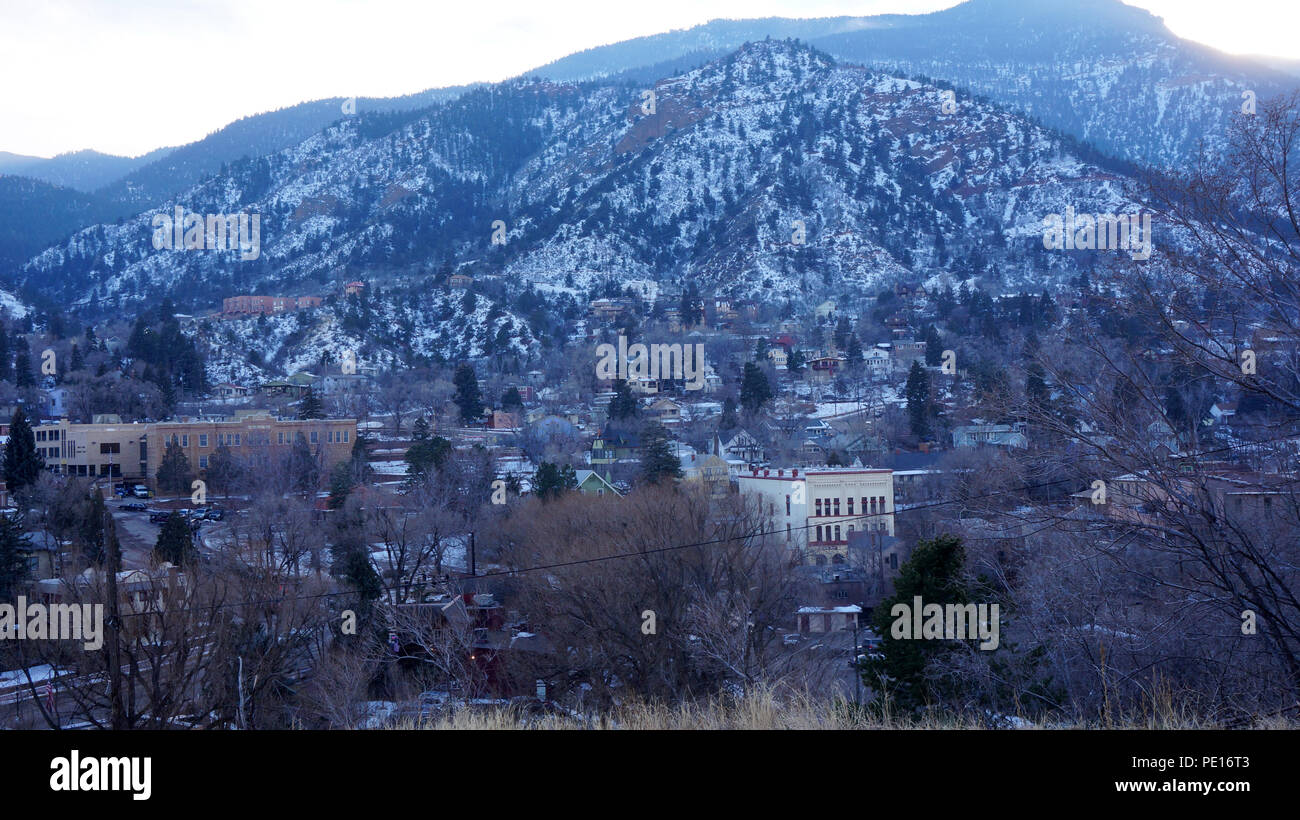 Pikes peak cog railway winter hi-res stock photography and images - Alamy