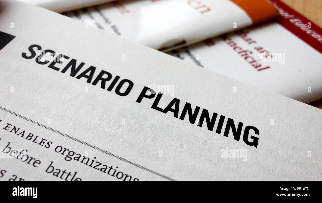 Scenario planning hi-res stock photography and images - Alamy