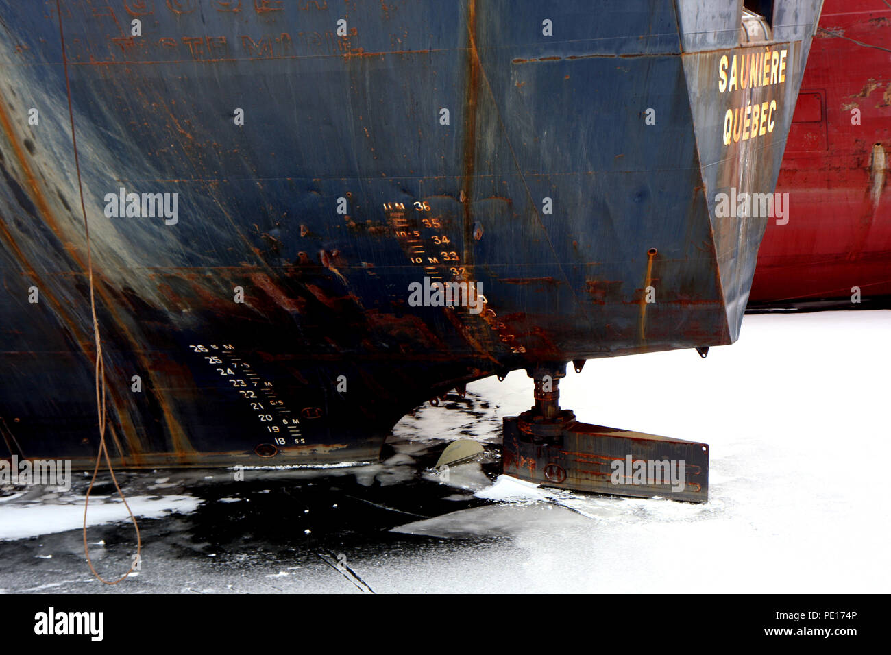 Rudder Of Boat High Resolution Stock Photography and Images - Alamy
