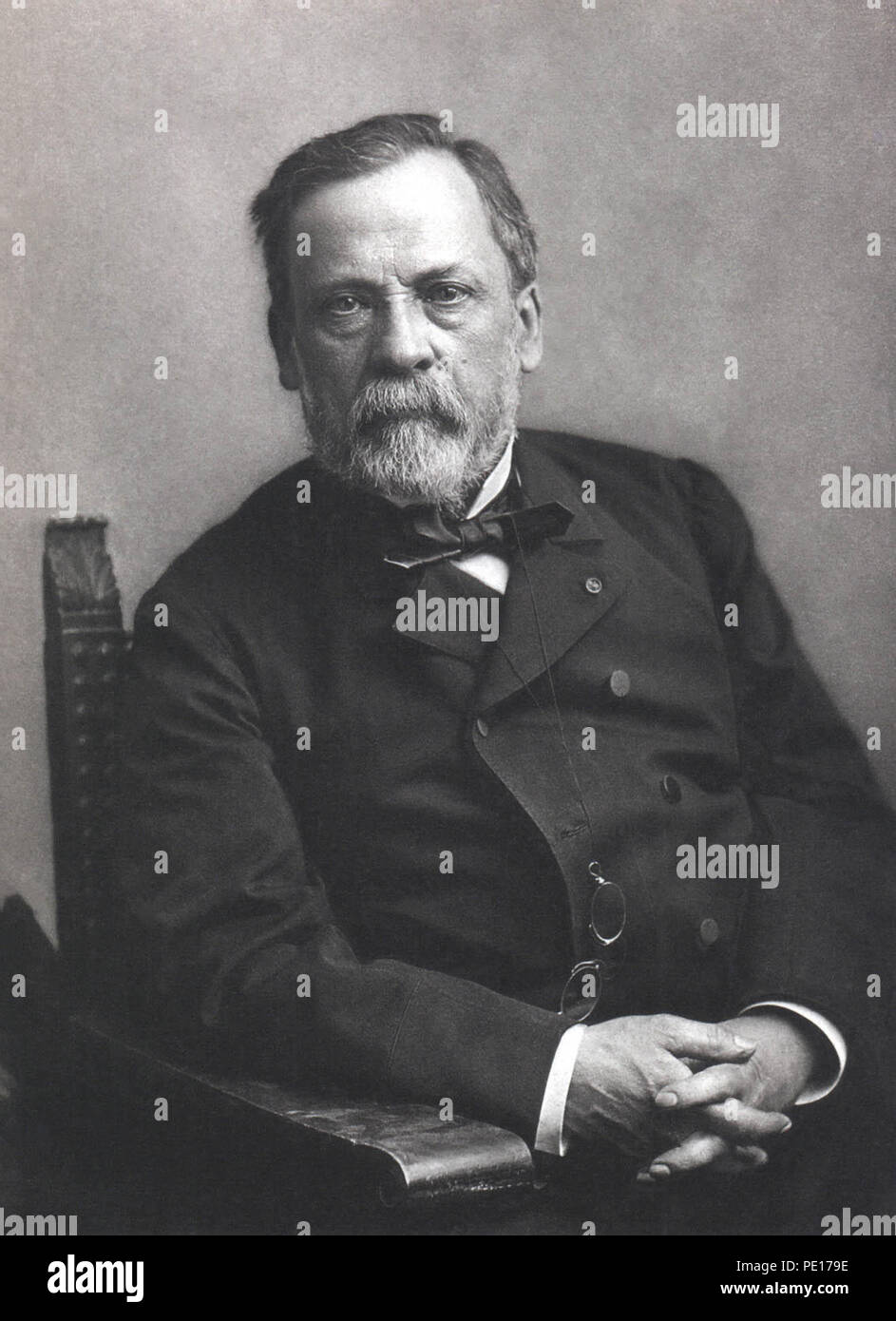 Scientific Identity, Portrait of Louis Pasteur Stock Photo - Alamy