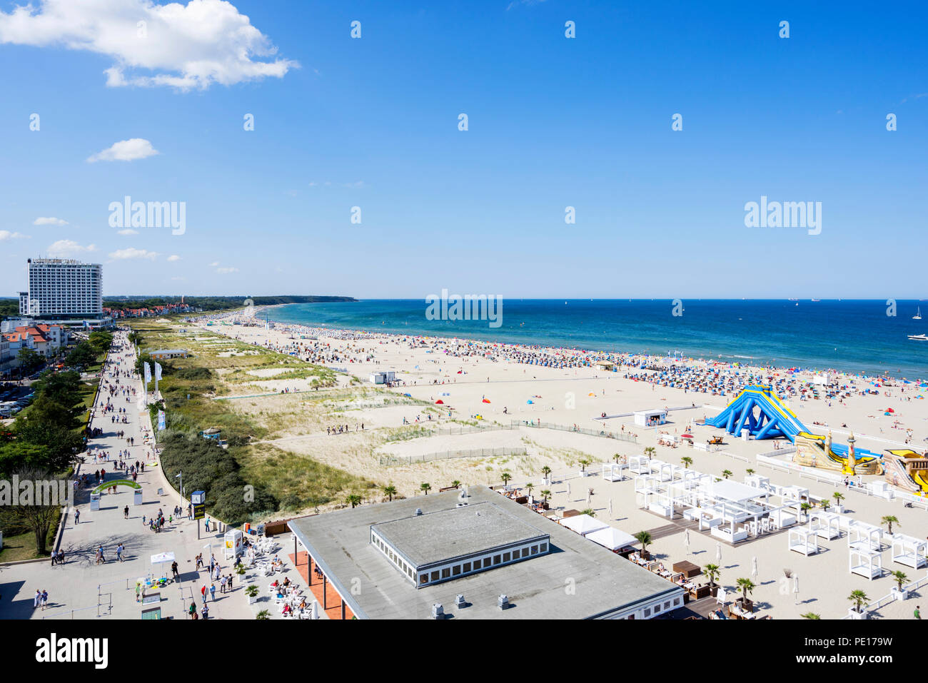 Beach at Baltic Sea in Germany Stock Photo - Alamy