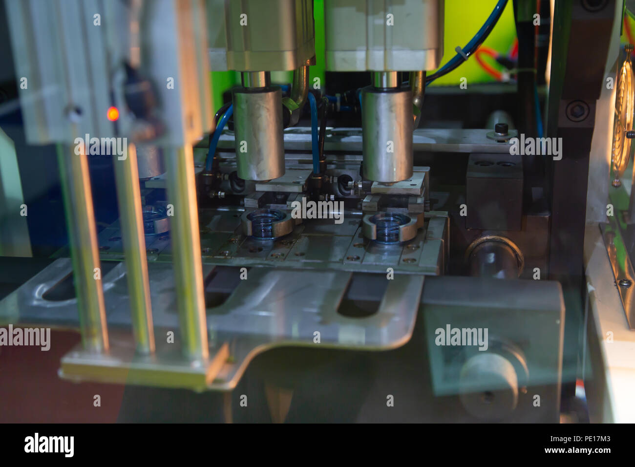 Plastic bottle blow mold production hi-res stock photography and images ...