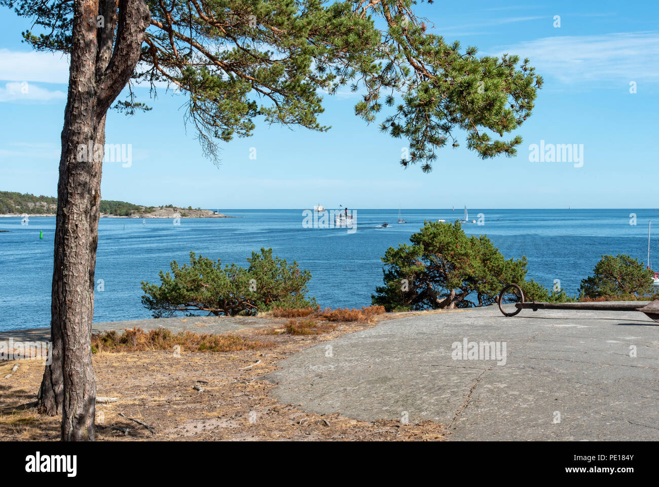 Stockholm archipelago view from Sandhamn Stock Photo - Alamy