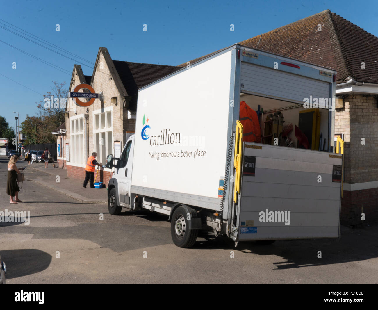 Railway station cleaner hi-res stock photography and images - Alamy