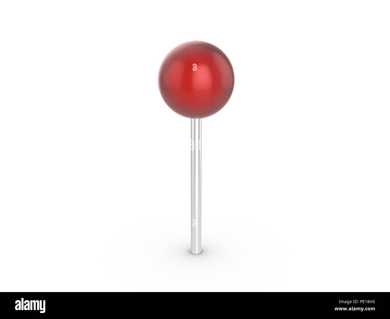 Map marker on a white background. 3d illustration Stock Photo - Alamy