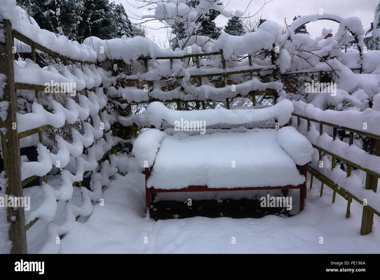 Winter and cold climate Stock Photo - Alamy