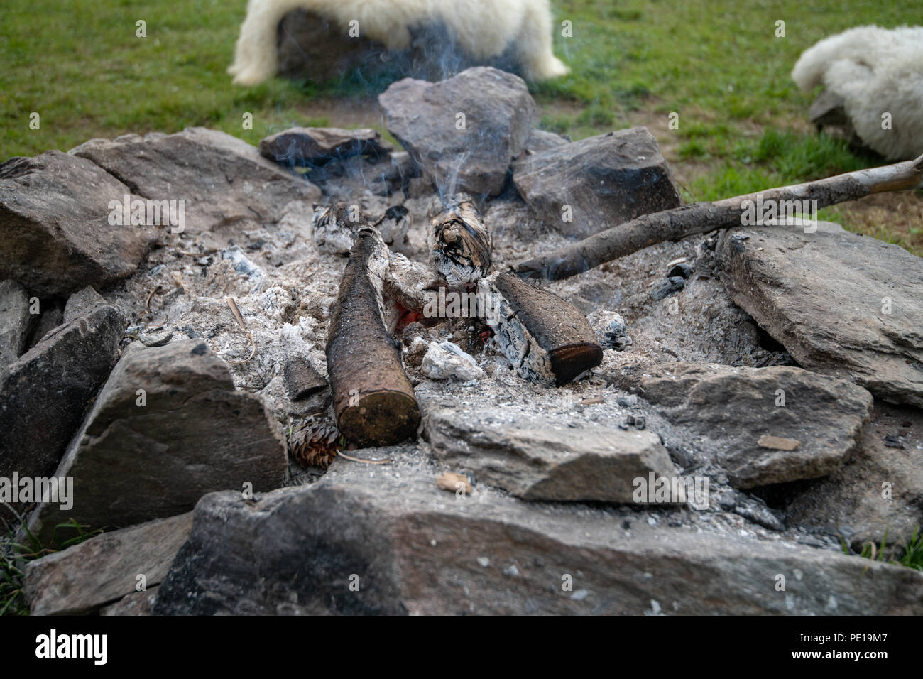 Campfire ring hi-res stock photography and images - Alamy