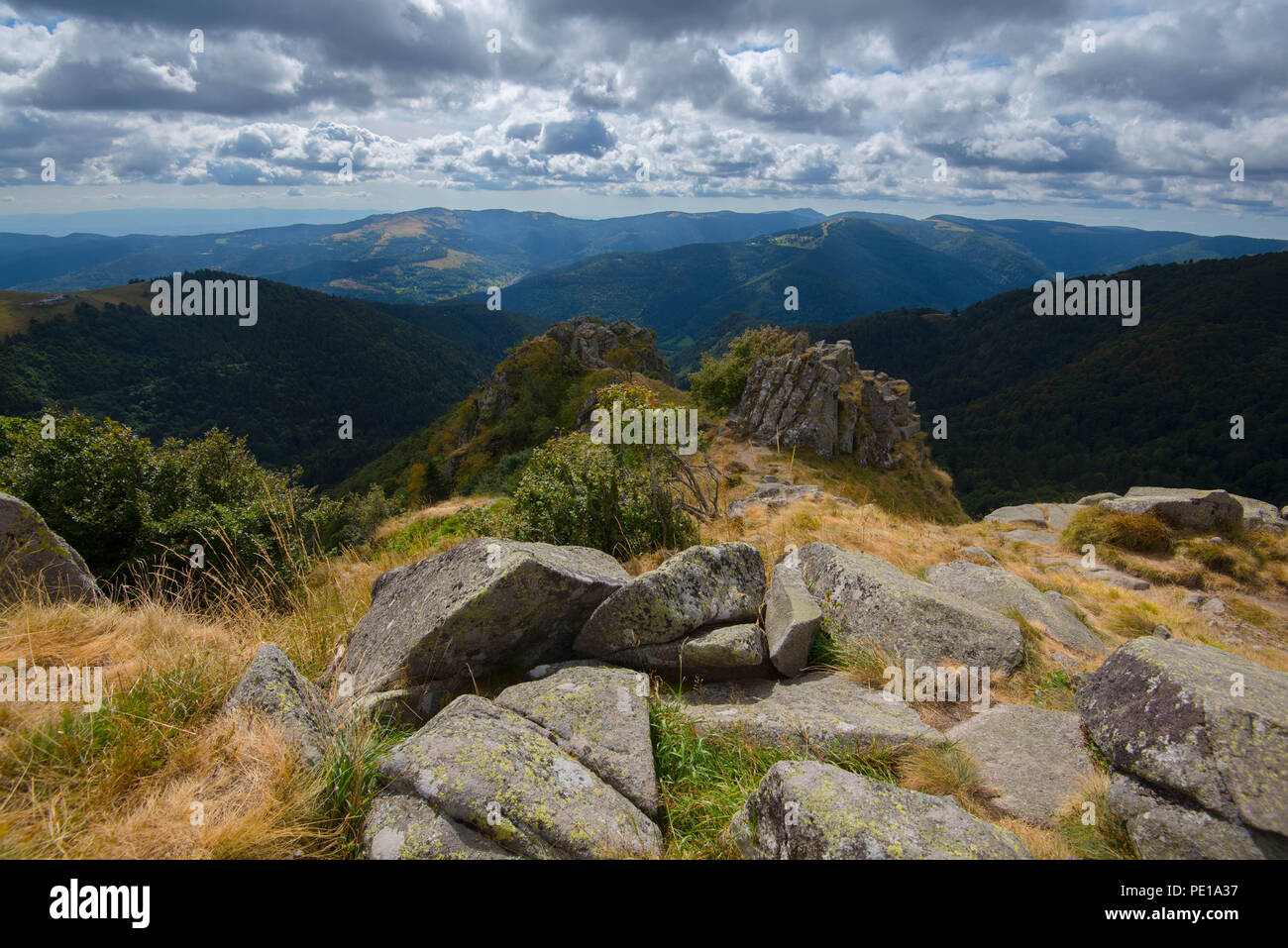 The Hohneck in the Vosges mountains in France Stock Photo - Alamy