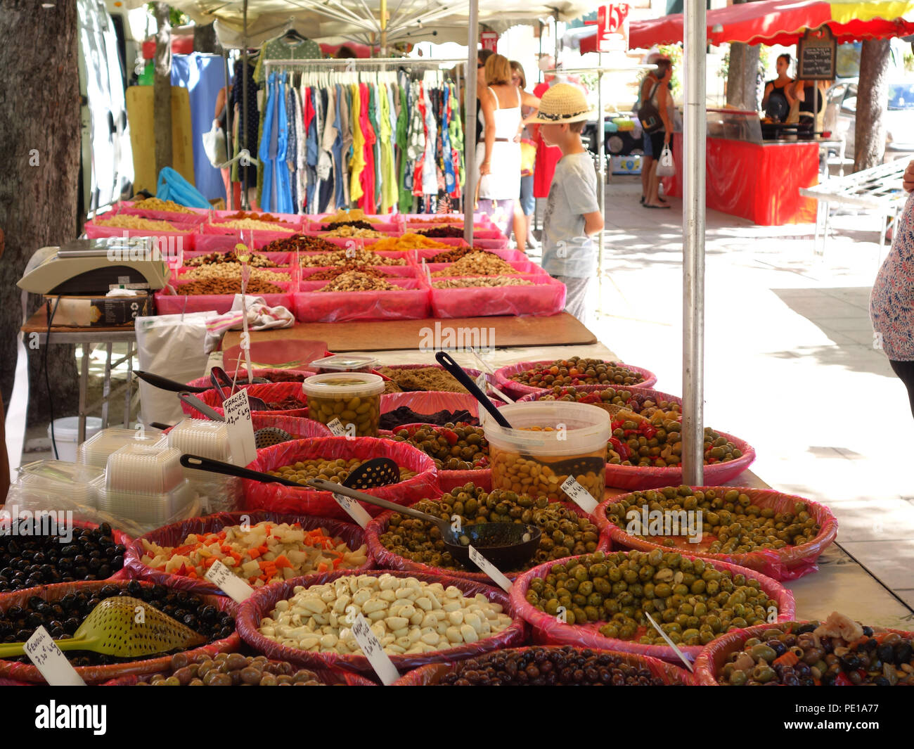 Colourful olive varieties hi-res stock photography and images - Alamy