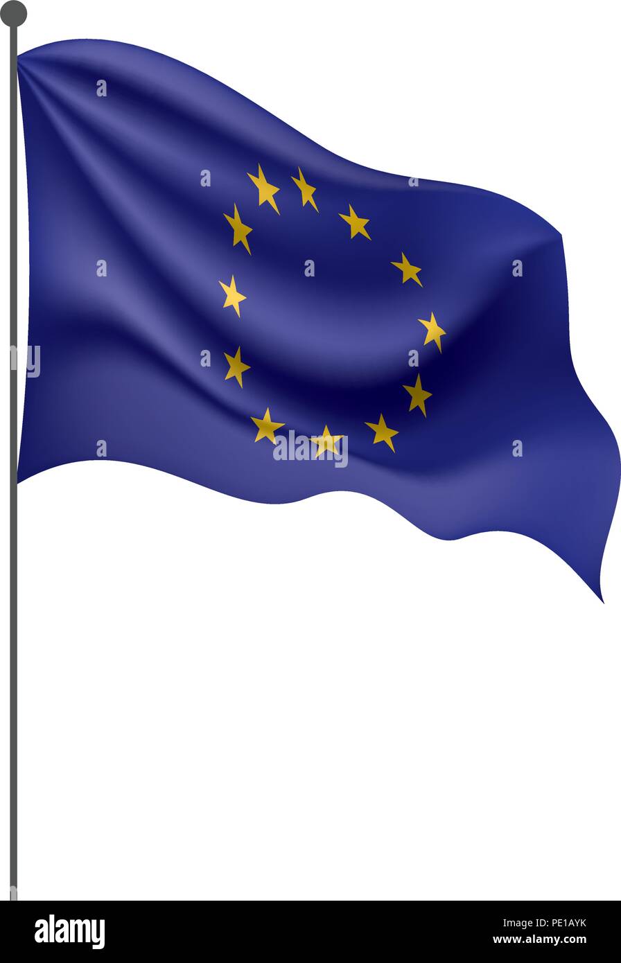 European union flag, vector illustration Stock Vector Image & Art - Alamy