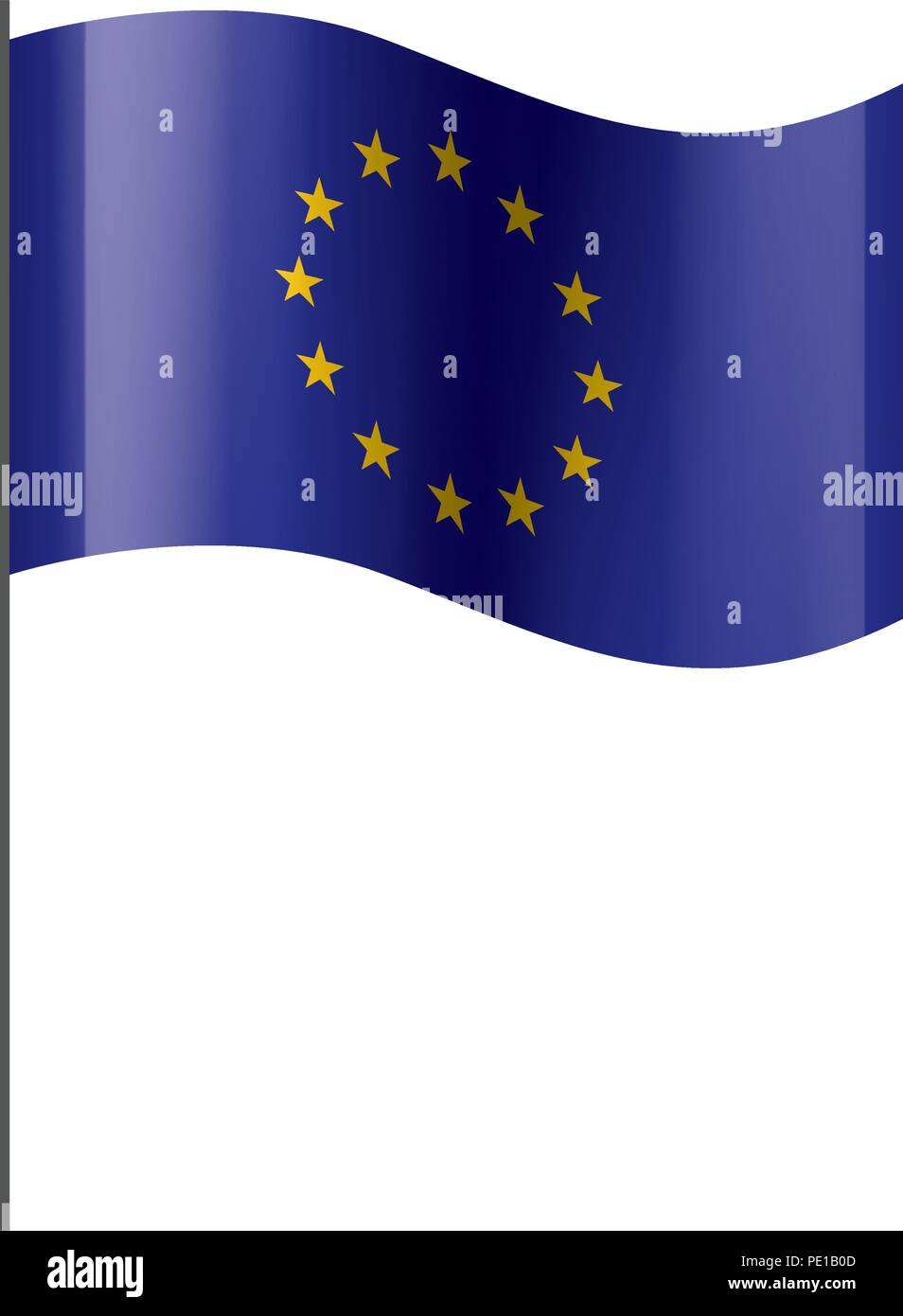 European union flag, vector illustration Stock Vector Image & Art - Alamy