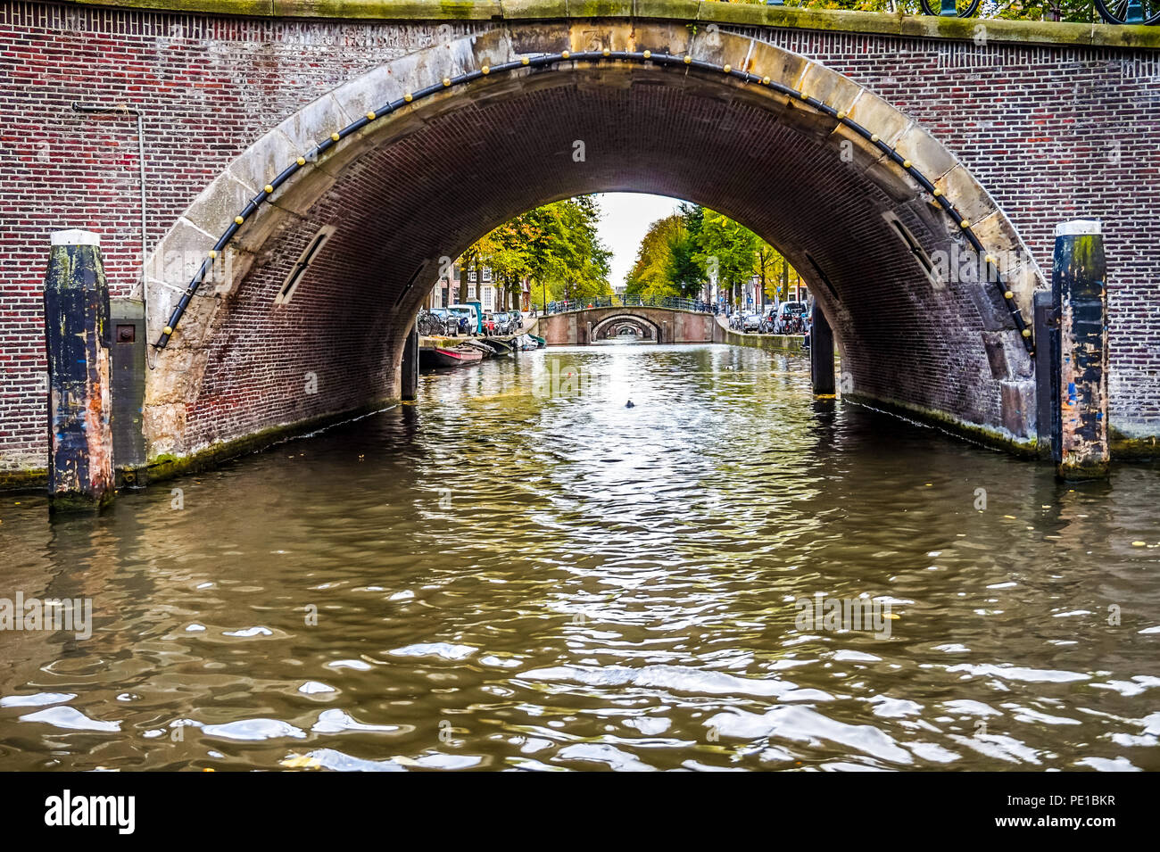 Amsterdam canal seven bridges reguliersgracht hi-res stock photography ...