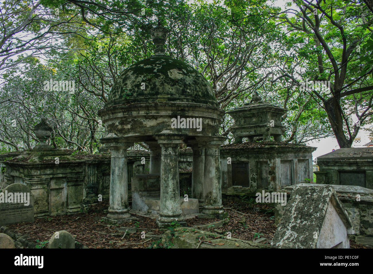 Old protestant cemetery hi-res stock photography and images - Alamy