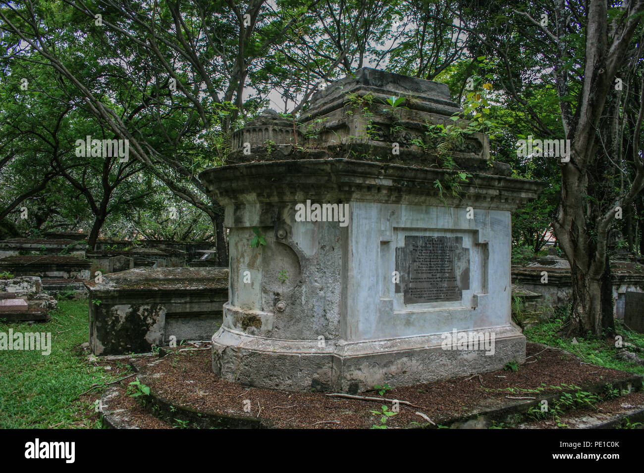 Old Protestant Cemetery, George Town, Penang, Malaysia Stock Photo - Alamy