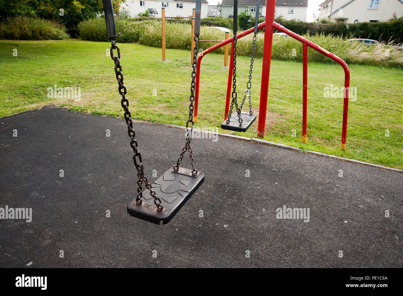 Empty playground structure hi-res stock photography and images - Alamy