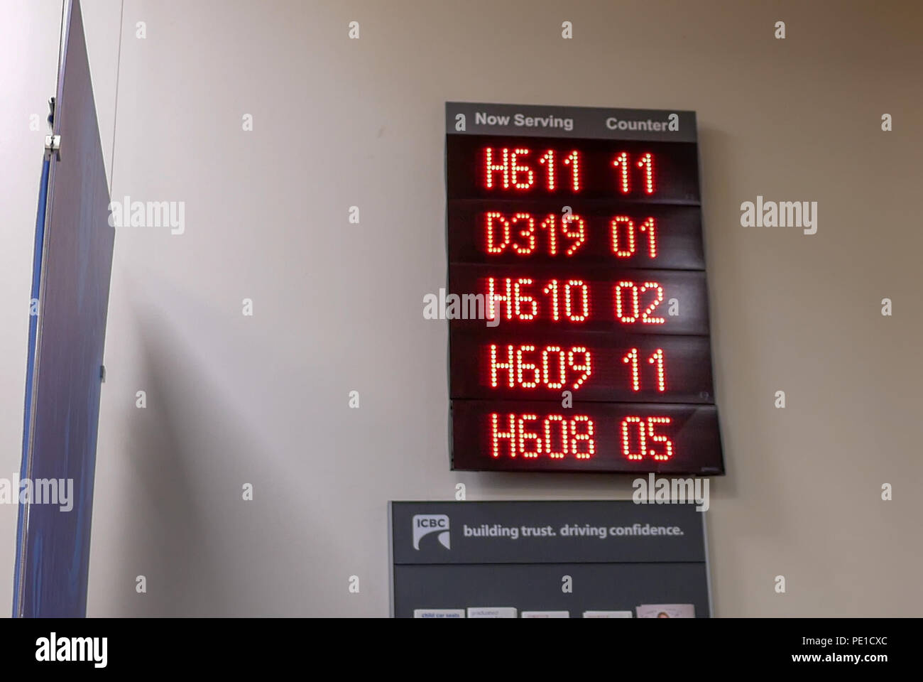 Number board hi-res stock photography and images - Alamy
