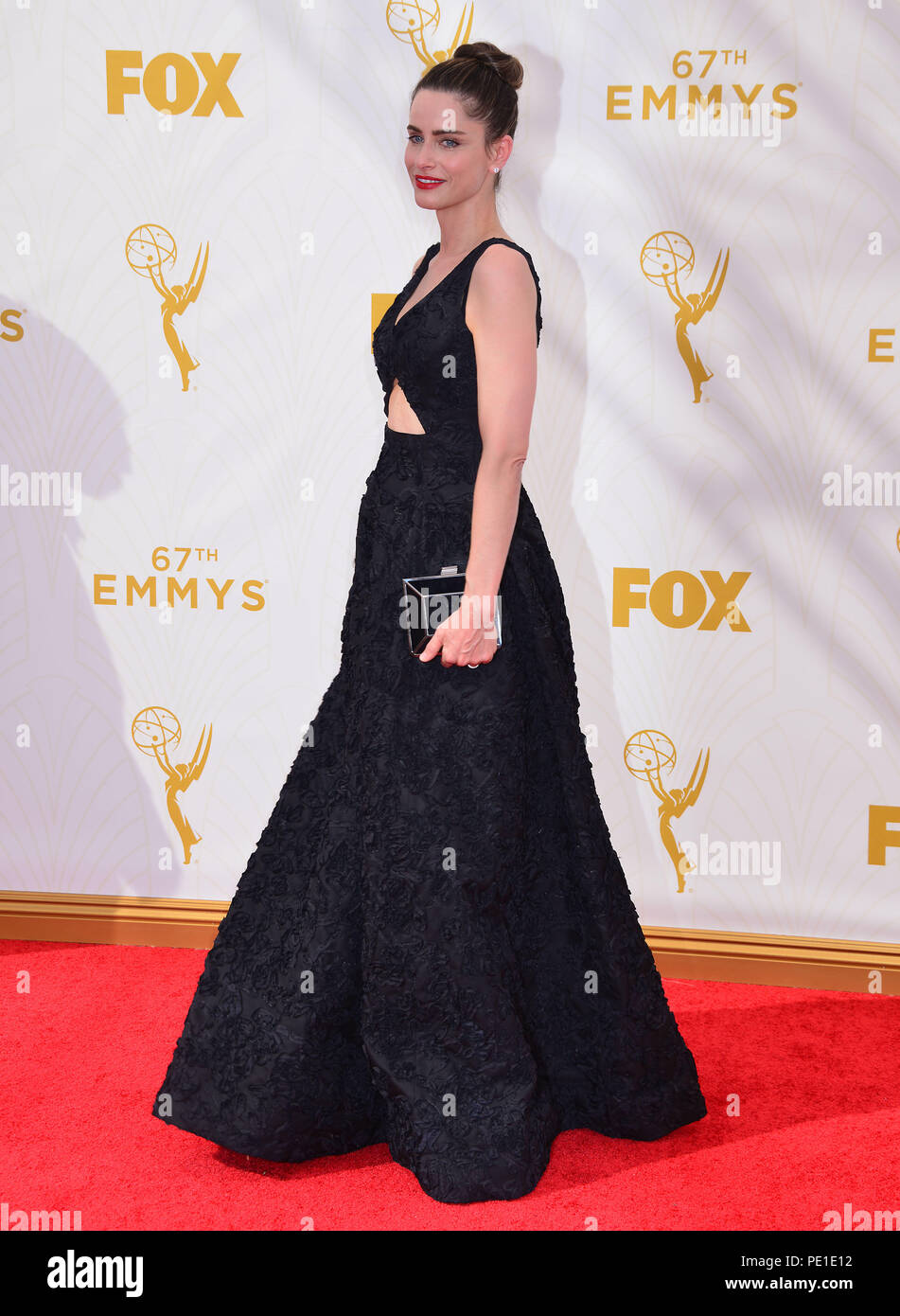 Amanda peet 242 event in hollywood life california hi-res stock ...