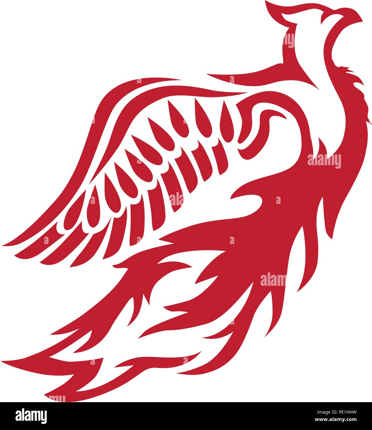 Phoenix bird Cut Out Stock Images & Pictures - Alamy