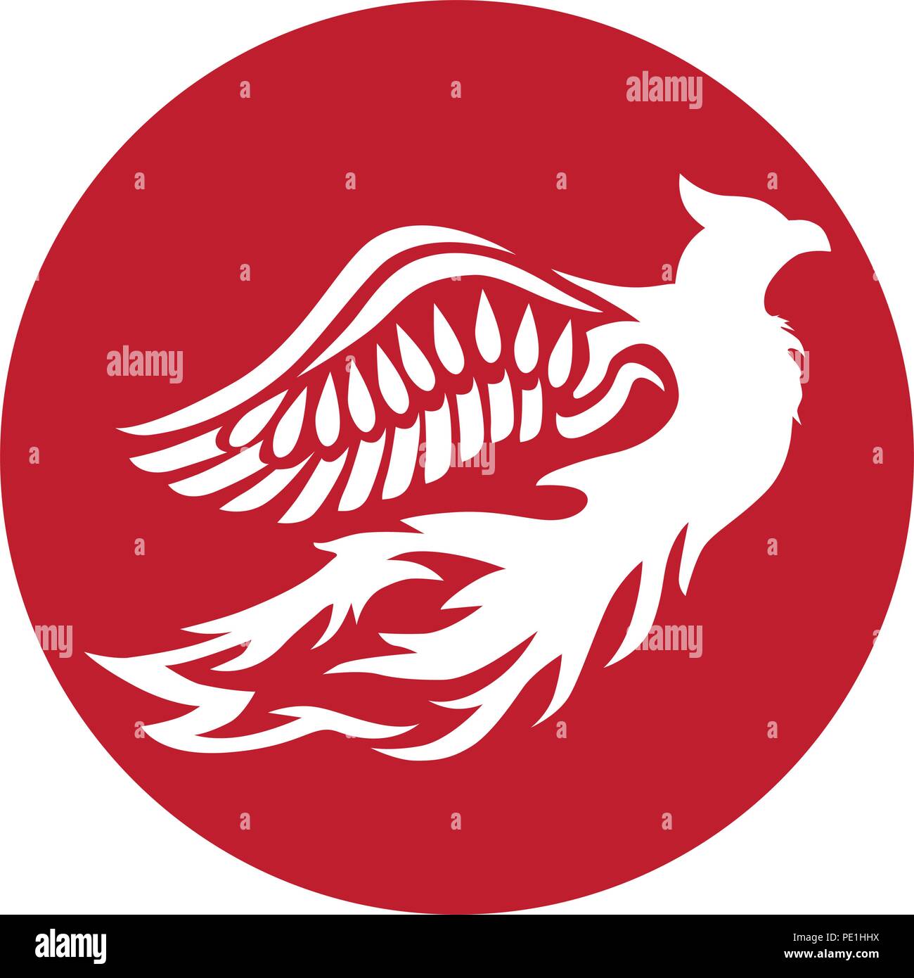 Phoenix Bird, Abstract Stock Vector Image & Art - Alamy