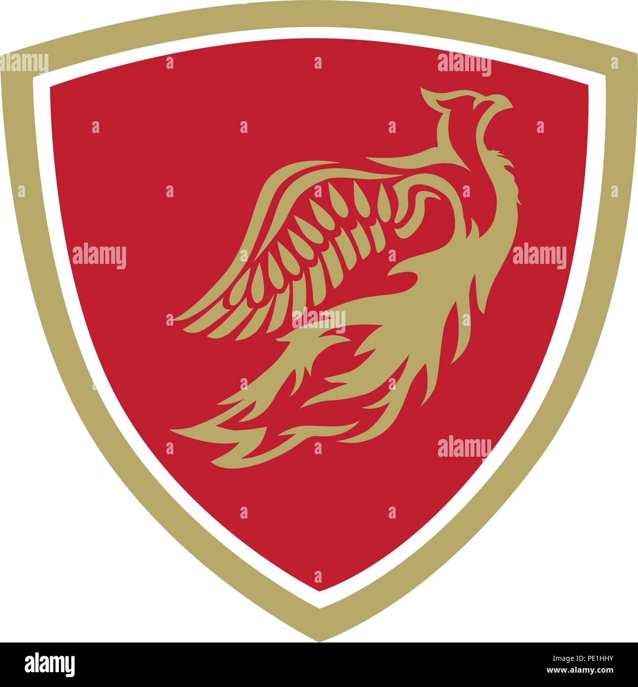 Chinese dragon and phoenix Stock Vector Images - Alamy