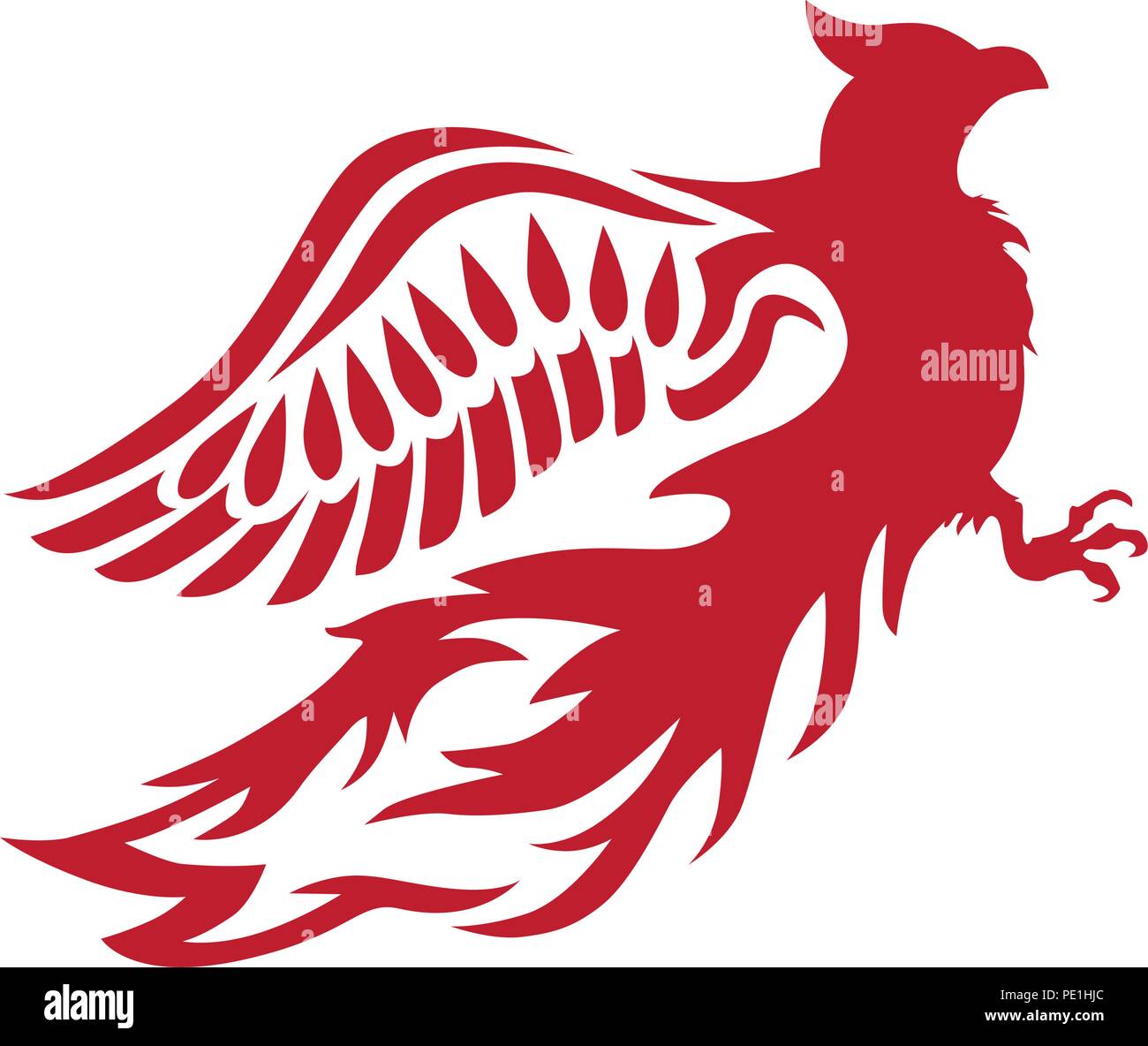 Chinese dragon and phoenix Stock Vector Images - Alamy