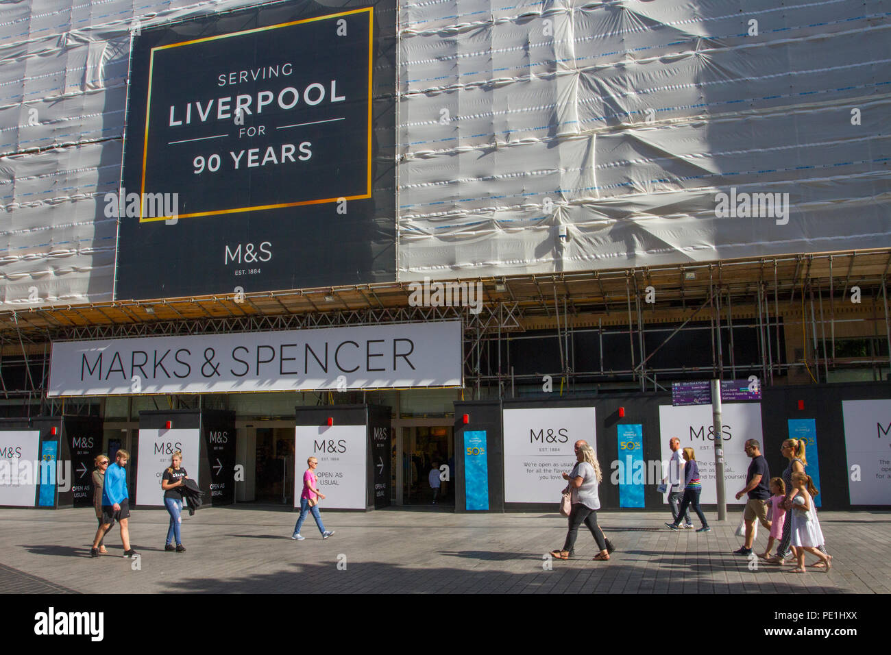 Marks and spencer billboard hi-res stock photography and images - Alamy