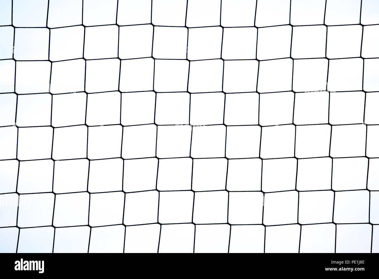 Sport net on white background. Volleyball net Stock Photo - Alamy