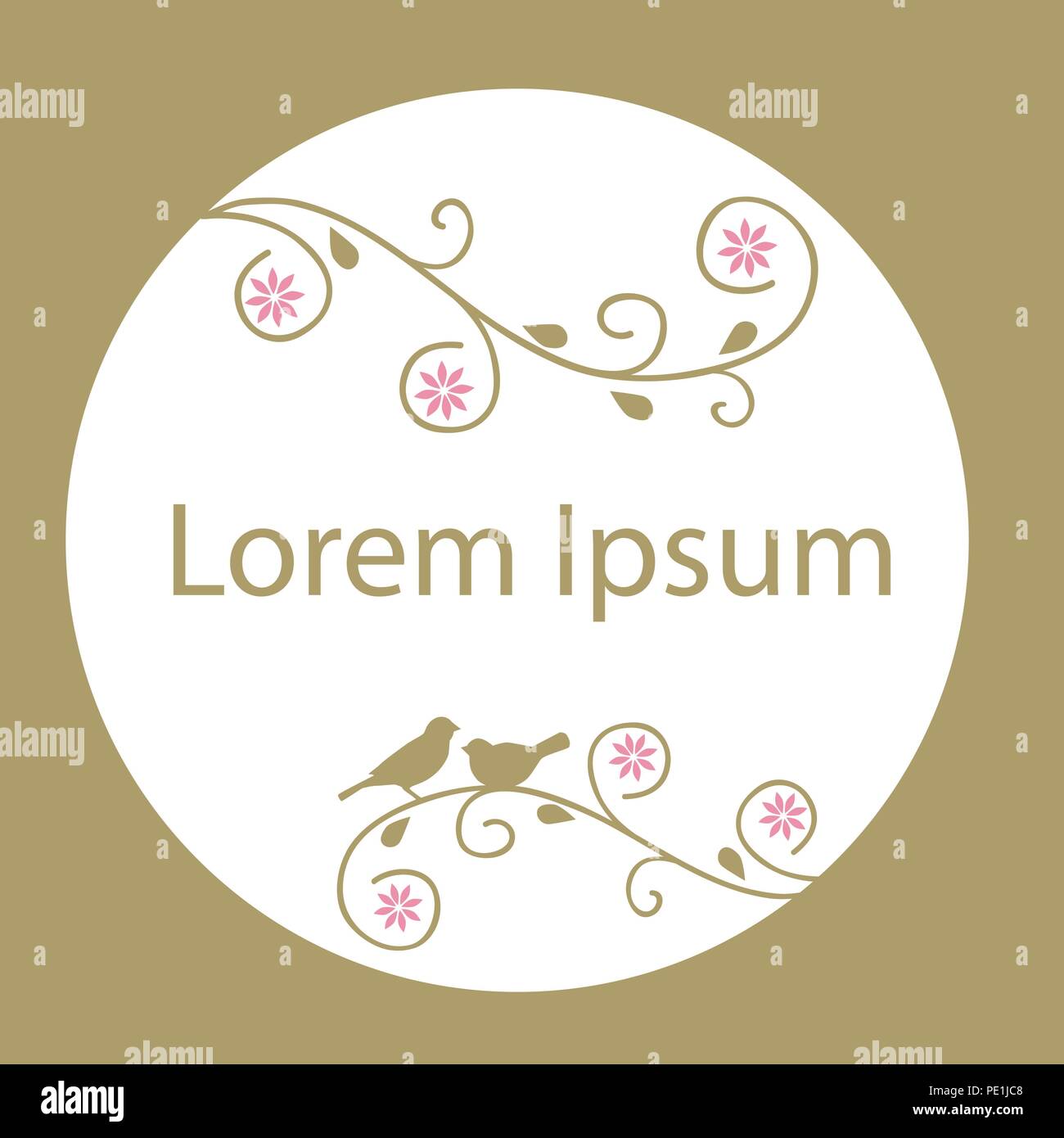 Love birds icon valentines Stock Vector Images - Alamy