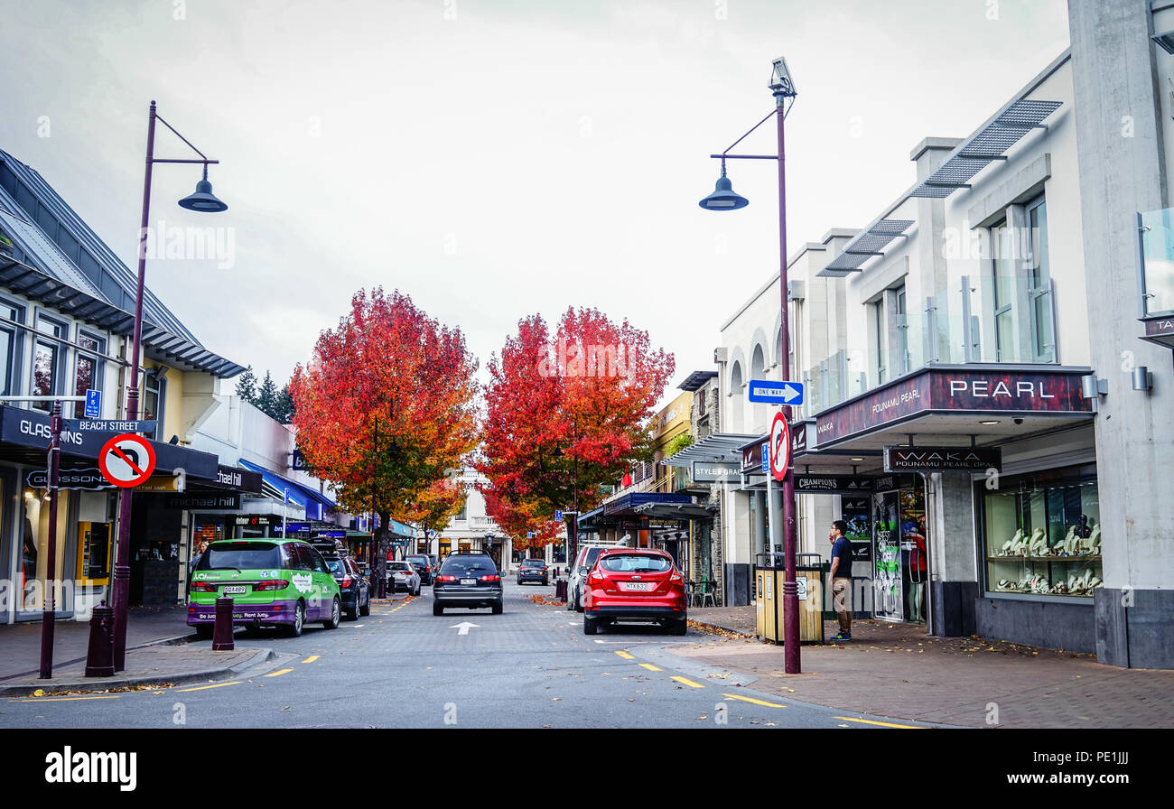 Haast, New Zealand - Apr 30, 2015. Cityscape of Haast, New Zealand ...