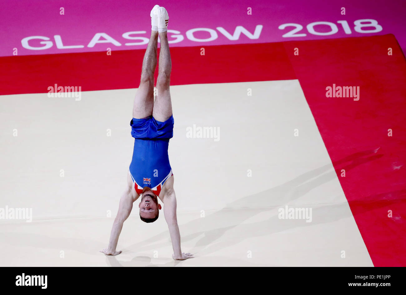 Great Britain's Dominick Cunningham on the floor during the Men's ...