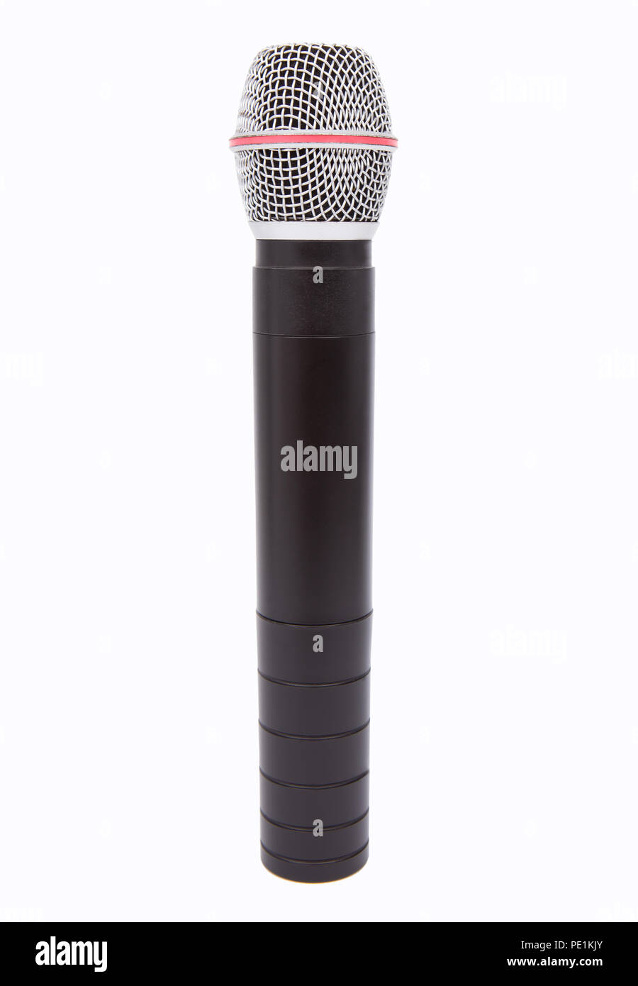 White microphone hi-res stock photography and images - Alamy