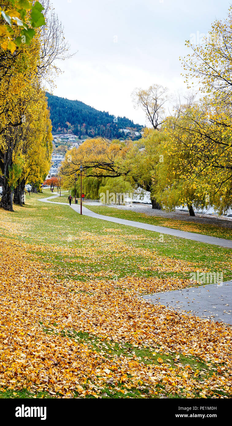 Autumn scenery of Haast Township, South Island, New Zealand Stock Photo ...