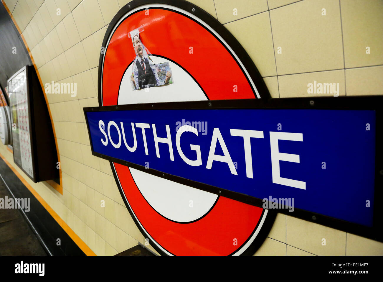 A photograph of Gareth Southgate, England football manager stuck above ...