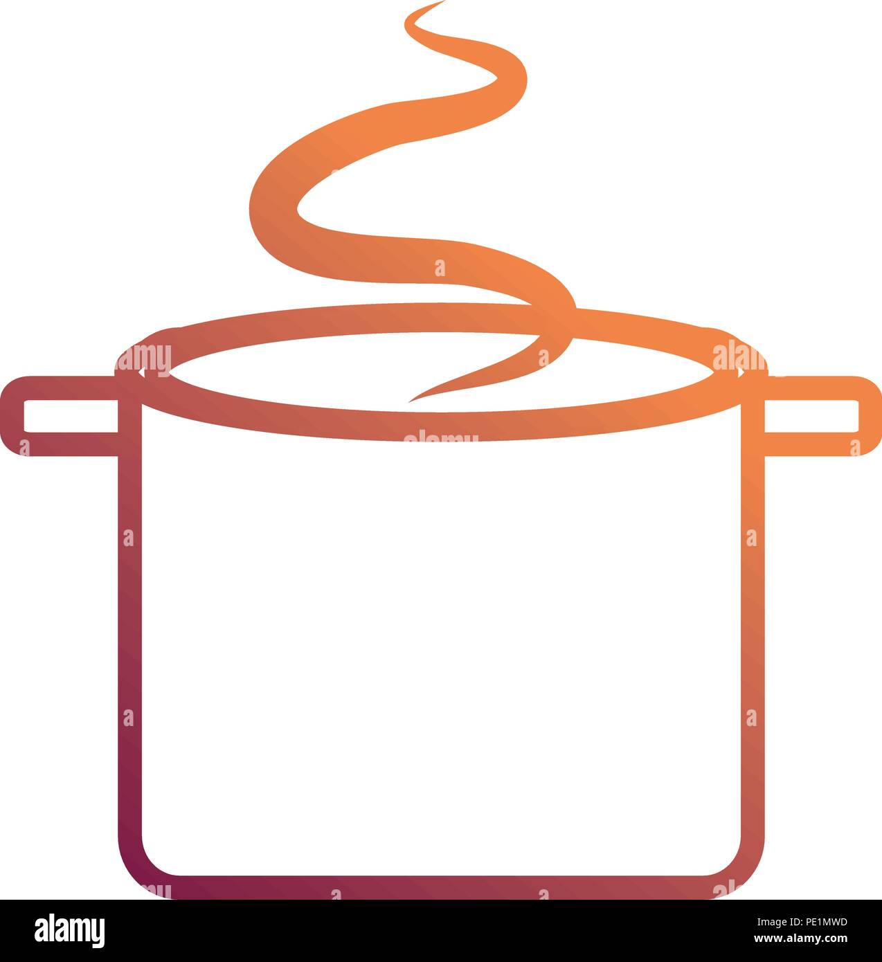 kitchen pot cooking icon Stock Vector Image & Art - Alamy