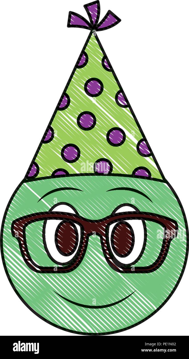 Smiley Face With Party Hat