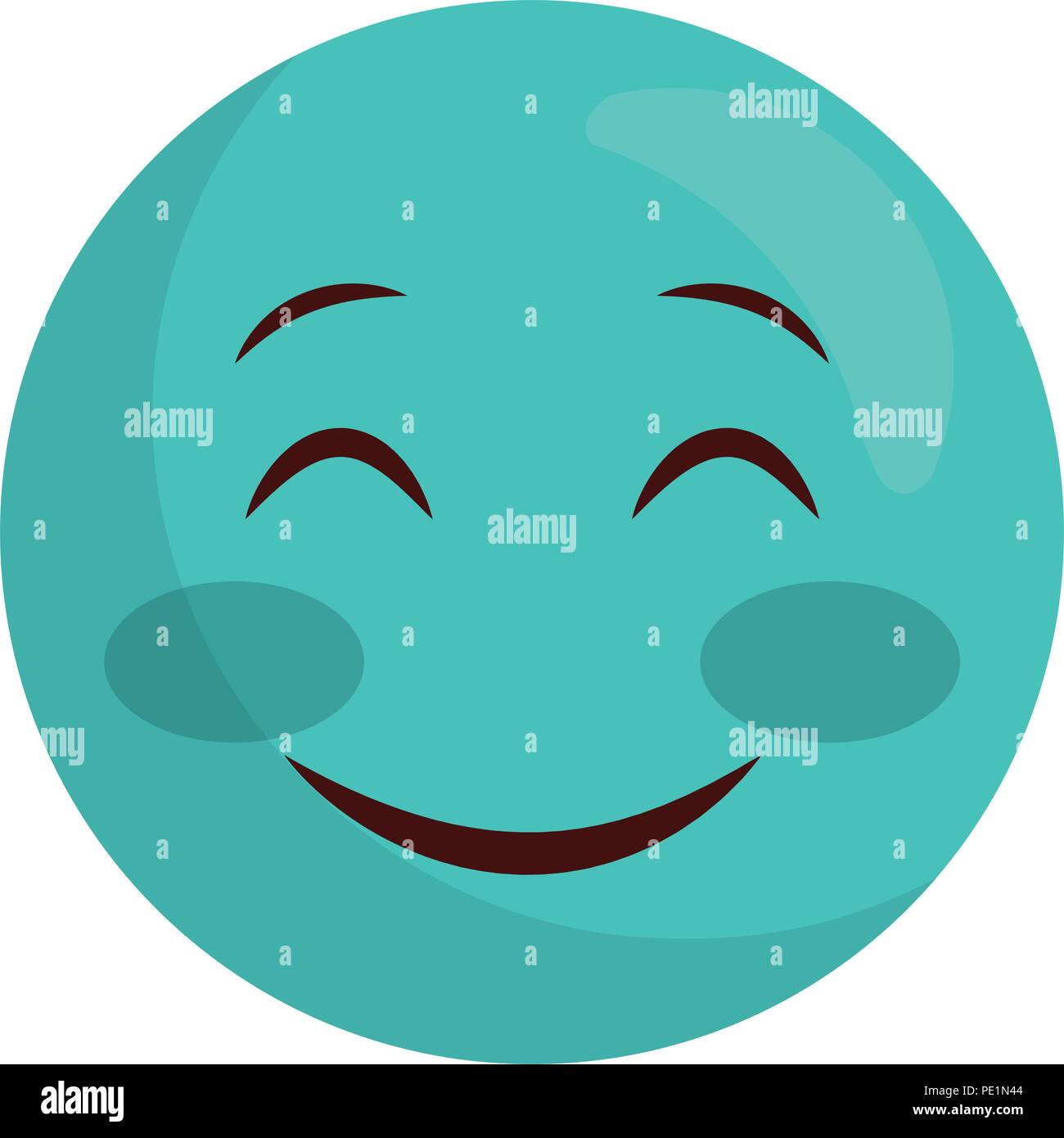 emoji smiling kawaii character icon Stock Vector Image & Art - Alamy