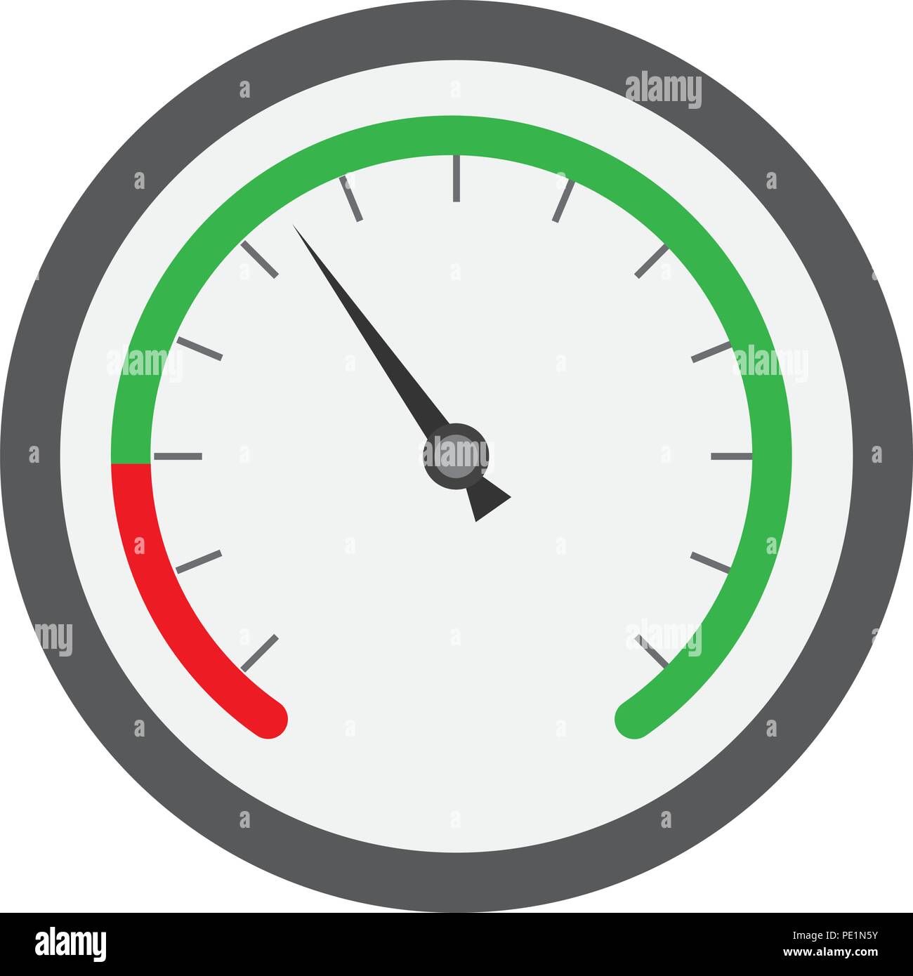 speed gauge isolated icon Stock Vector Image & Art - Alamy