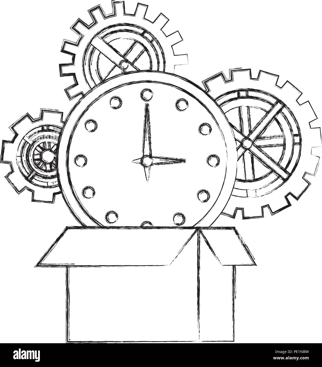 Clock Gears Sketch