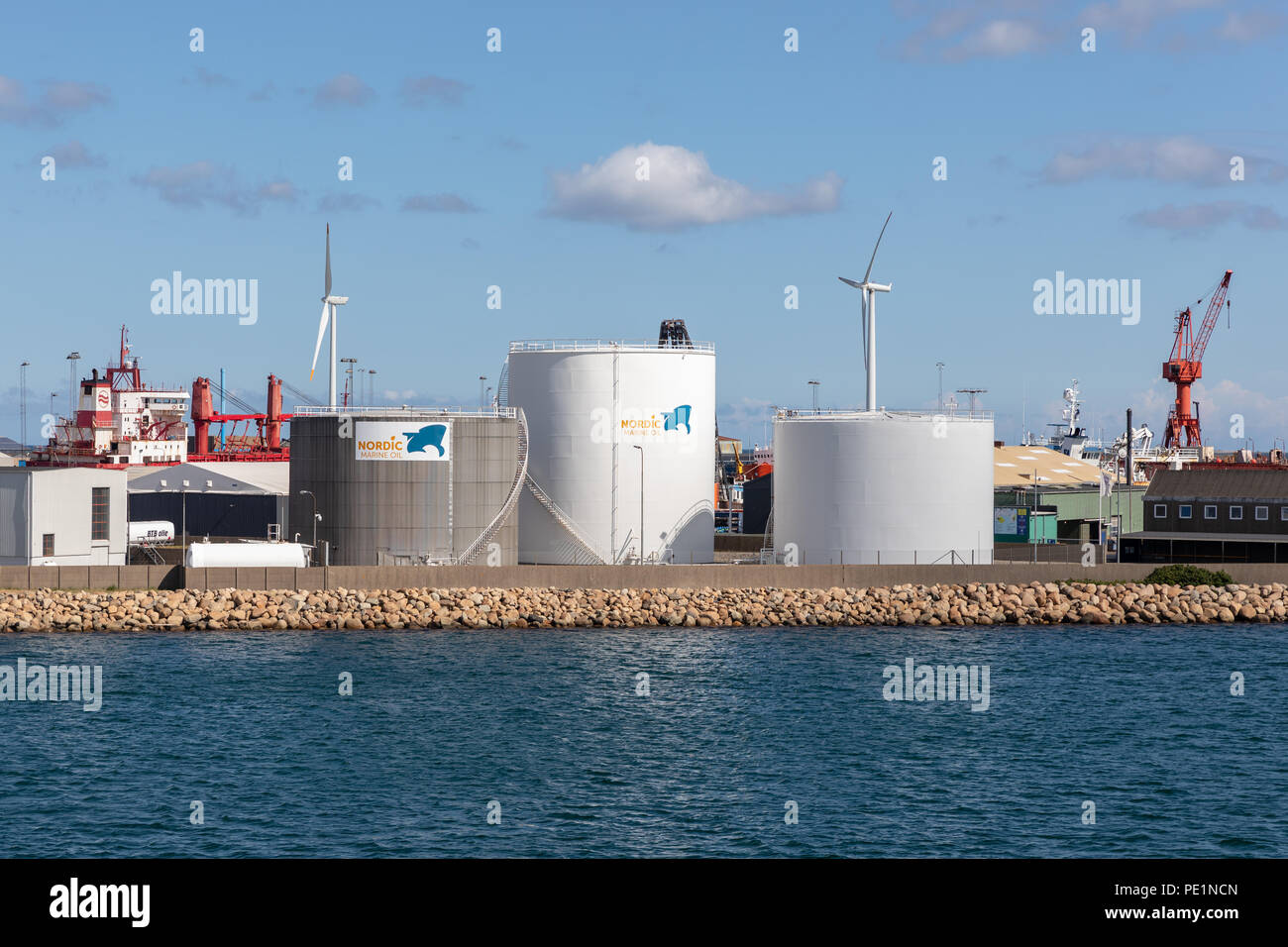 Nordic Marine Oil, Frederikshavn, Denmark Stock Photo - Alamy