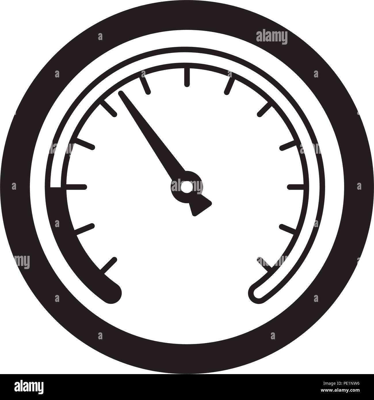speed gauge isolated icon Stock Vector Image & Art - Alamy