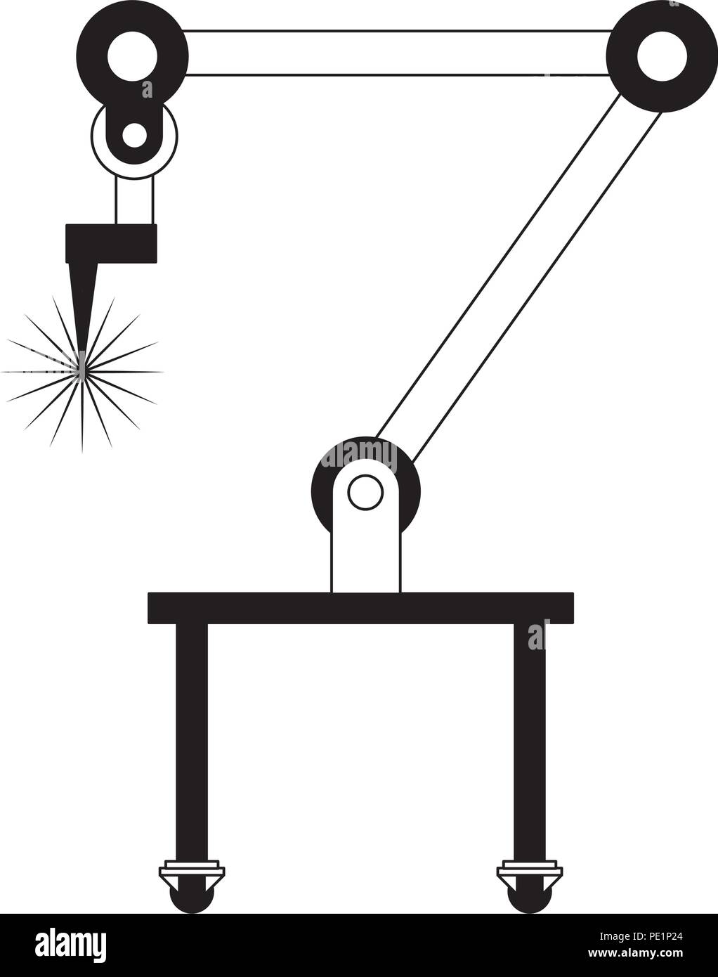 robotic hand machine icon Stock Vector Image & Art - Alamy